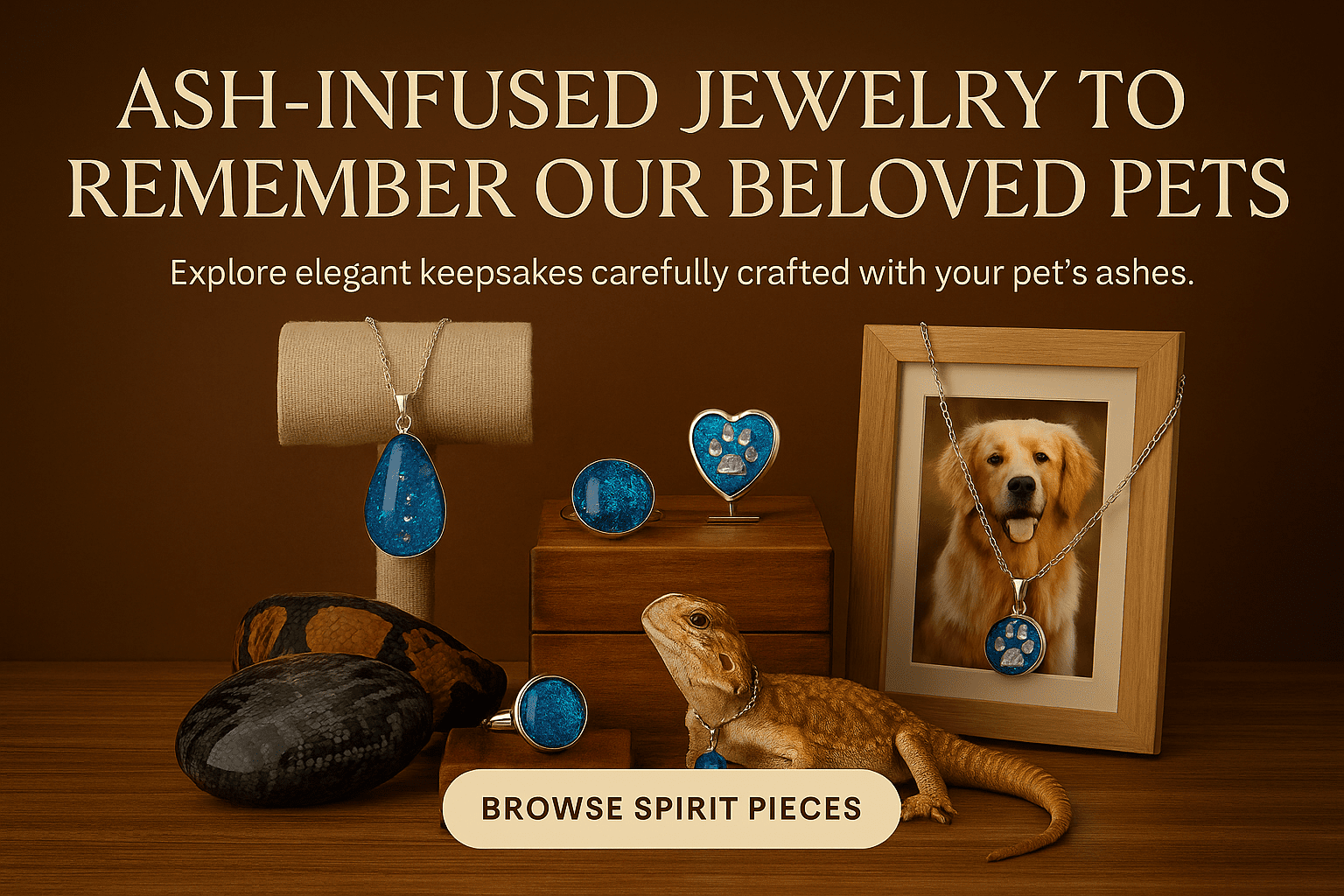 Spirit Pieces Cremation Jewelry | Handcrafted Ashes Keepsakes ...
